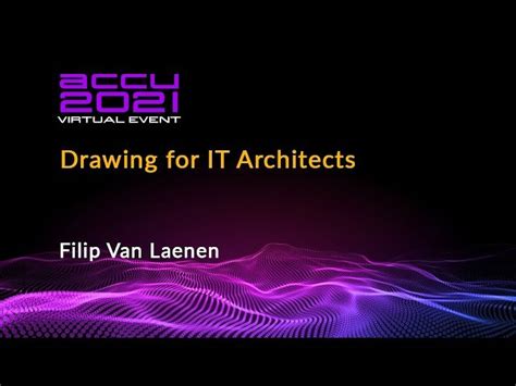 Accu Conference Talk Drawing For It Architects From Accu Conference Class Central