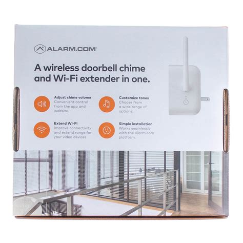 Adc W115c Wireless Doorbell Chime With Wifi Extender