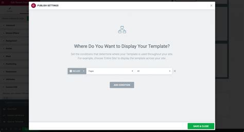Create A Sidebar Template Elementor
