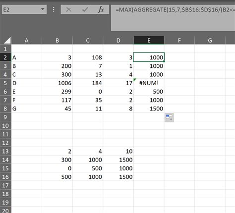 Vba Excel Formula To Look At Multiple Columns For Determination
