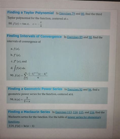 Solved Finding A Taylor Polynomial In Exercises 79 And 80