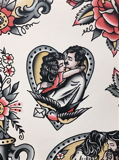 Love Lovetattoo Truelove Truelovetattoo Tickertattoo Tickerнутые Tattoo Ta Old School