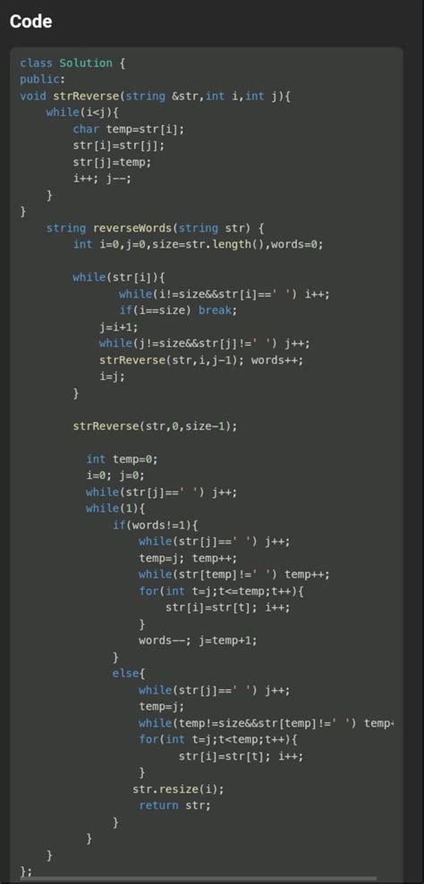 Achintya Mandal On Linkedin Leetcodemedium151reversewordsinastring