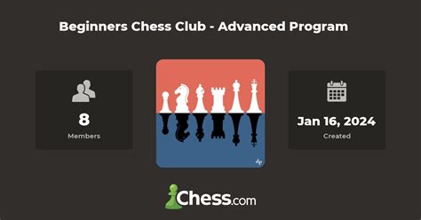 Beginners Chess Club Advanced Program Chess Club