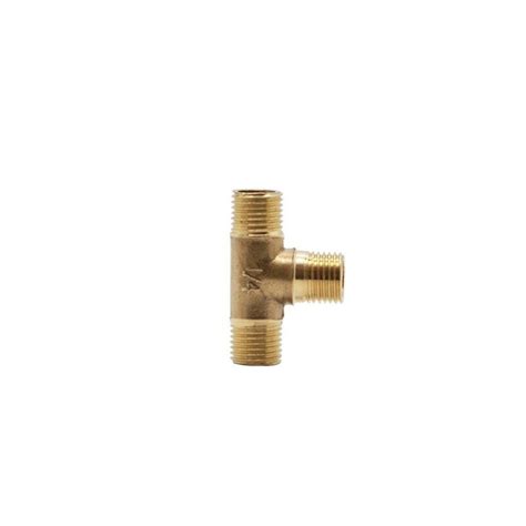 Brass Tee Fittings Male Female Thread 3 Ways T Typ Vicedeal