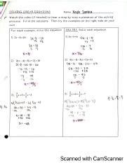 Solve Linear Equations Step By Step Examples Included Course Hero