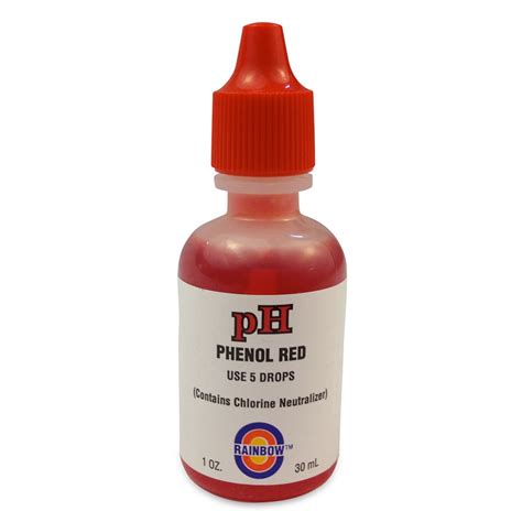 Test Reagent 1 2 Oz Phenol Red