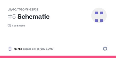 Schematic · Issue 5 · Lilygottgo T8 Esp32 · Github
