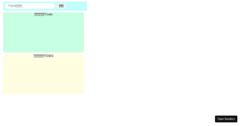 Todojs Codesandbox