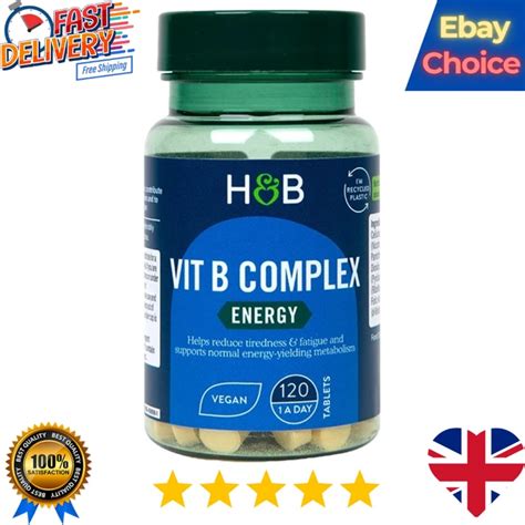Vitamin B Complex Energy 120 Tablets Holland And Barrett £1200 Picclick Uk