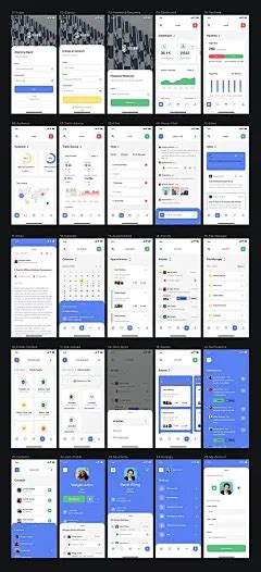 移动端界面设计数据可视化 源文件 花瓣网