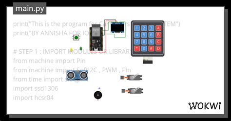 Miniproject Wokwi ESP32 STM32 Arduino Simulator