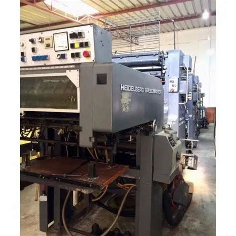 Heidelberg Sm V Four Color Straight Offset Printing Machine At Rs Heidelberg Offset