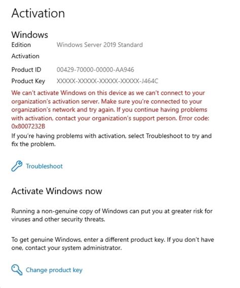 Solved Can T Activate Windows Server Experts Exchange