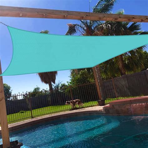 Windscreen4less 10 X 10 Sun Shade Sail Rectangle Outdoor