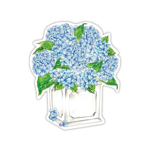 Blue Hydrangea Die Cut Accents Rosannebeck Collections
