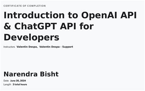 Narendra Bisht On Linkedin Openai Chatgpt Ai Machinelearning