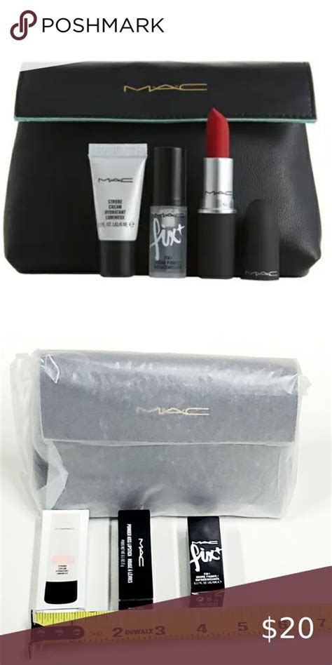 Mac Cosmetics Travel Set And Makeup Bag Limited Edition