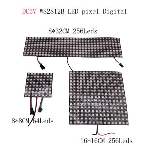 Jual Led Rgb Ws Layar Panel X X X Matrix V Arduino Pixel X Cm Kota