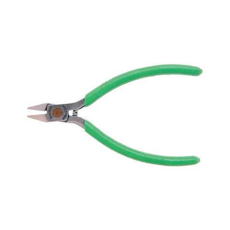 Xcelite Ms545jvn 4 Inch Slim Tapered Head Flush Cutter With Green