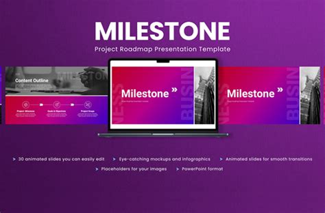 Animated Pitch Deck Powerpoint Presentation Template Graphue