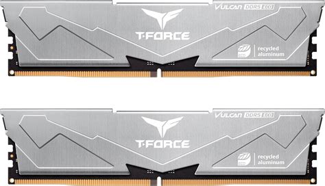 Teamgroup T Force Vulcan Eco Ddr5 32gb 2x16gb 6000mhz Pc5 48000 Cl30 Desktop Memory Module