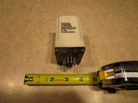Potter And Brumfield Ckb 38 78010 01 To 10 Seconds Time Delay Relay