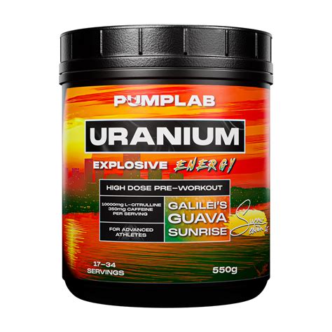 Uranium Full Stim Preworkout