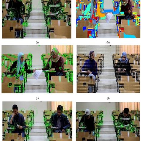 Here Some Sampling Patterns Of The A Brisk Features B Mser