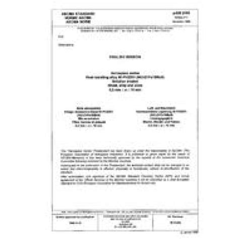 ASD-STAN prEN 2185 Standard PDF - STANDARD PDF SITE