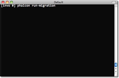php create a table for phalcon model stack overflow
