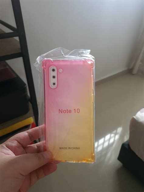 Note 10 Casing Rubber Soft Casing Mobile Phones And Gadgets Mobile Phones Android Phones
