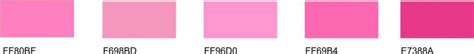 Shades Of Pink Longest List Of Pink Shades With HEX And RGB Codes Drawing Blog