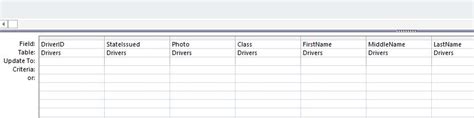 Solved In An Update Query In Access Set The Criteria Chegg Com