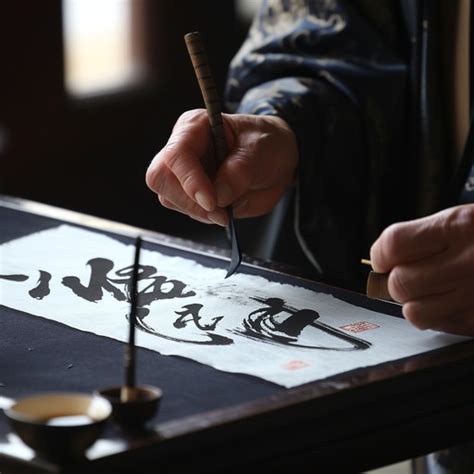 Free Calligraphy In Progress Image Calligraphy Artist Ink