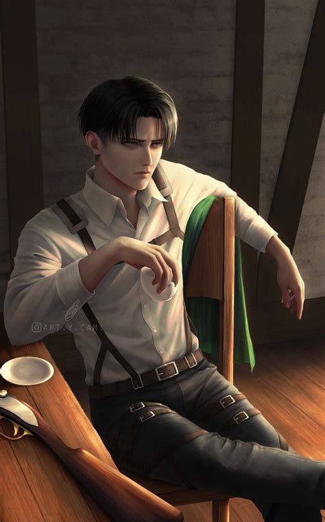 Artstation Levi Ackerman Camila Y Breda Captain Levi Levi Ackerman Attack On Titan Levi