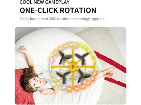 Led Ring Light Remote Control Drone With Altitude Hold And Headless Modes Stacksocial