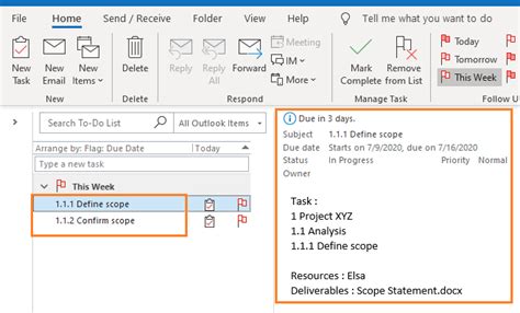 Excel WBS And Gantt Chart XLGantt How To Adding Tasks To Microsoft Outlook Calendar XLWorks