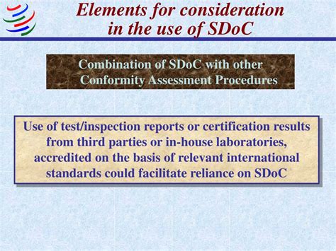 Ppt Suppliers Declaration Of Conformity Sdoc Powerpoint