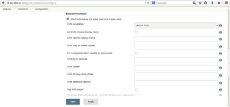 xvfb plugin for jenkins qxf2 blog