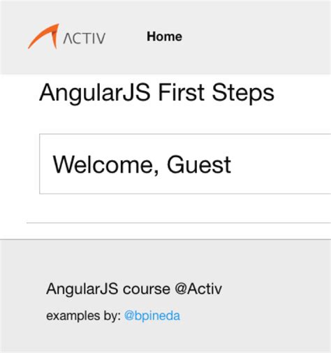 Primeros Pasos Con Angularjs Activ Centro De Capacitaci N Enfocado En Cursos De Html