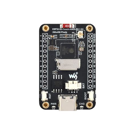 Esp32 S3 164inch Amoled Touch Display Development Board 280×456 Qspi Interface Onboard