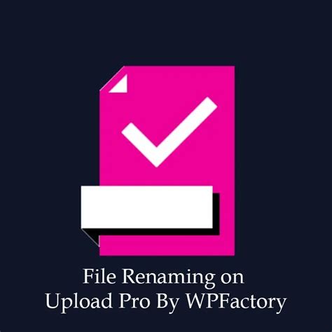 File Renaming On Upload Pro By Wpfactory Plugins Gt