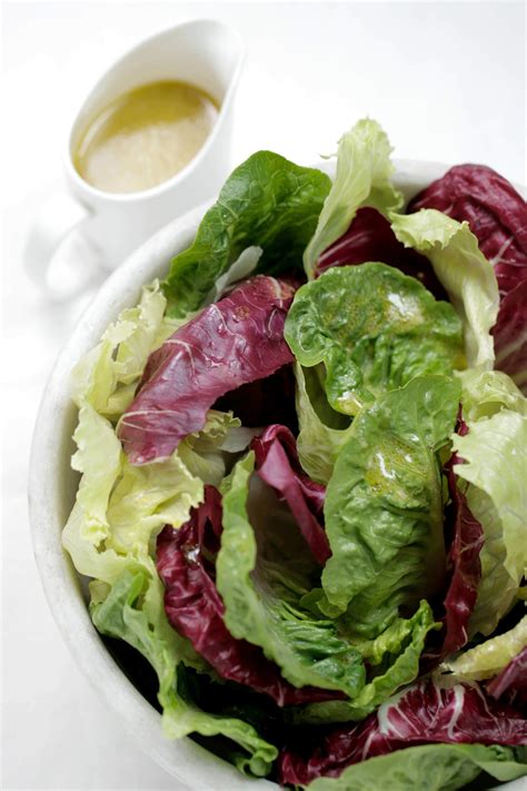 Classic Leaf Salad With French Vinaigrette The Healthy Chef