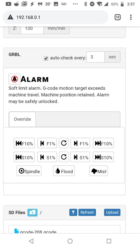 how to soft reset via esp3d · issue 279 · bdring grbl esp32 · github