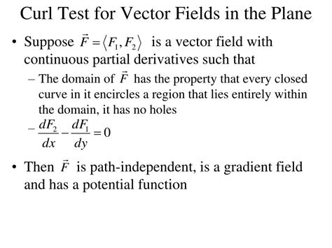 PPT Section Path Dependent Vector Fields And Greens Theorem PowerPoint Presentation ID