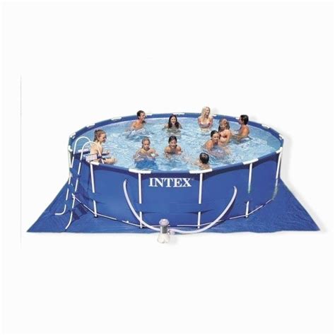 Intex 58932 Medencealátét Vinil 472 X 472 Cm Könnyen Kezelhető