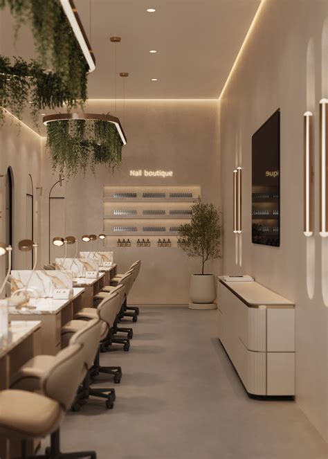 Project Nail Boutique Ii — Studio Mak Elegant Nail Salon Interior