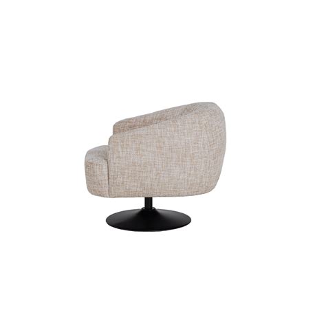 Draaibare Fauteuil Barga Off White Max Wonen