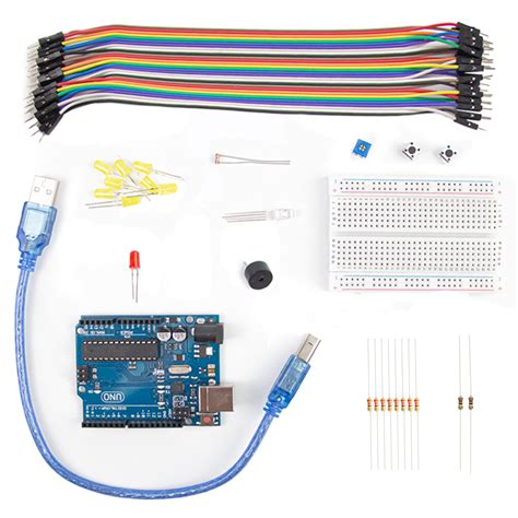 Kit Arduino Básico Guía Con 7 Ejercicios Tienda Hacedores